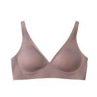 China Breathable Stretchy U - Back Wireless Jelly Strip Bra For Everyday for sale