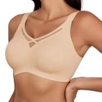 China Shaping U - Back Supportive Wireless Jelly Strip Bra For Everyday Multi - Use for sale