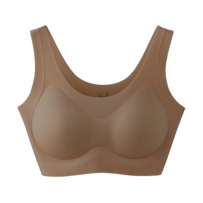 China Weightless Shaping Stretchy Wireless Jelly Strip Bra For All - Day Wear for sale