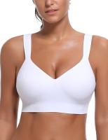 China Supportive Soft Versatile Wireless Jelly Strip Bra For Daily Wear for sale