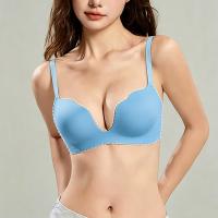 China Supportive Quick - Dry Shaping Wireless Jelly Strip Bra For Everyday for sale