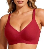 China Breathable U - Back Invisible Wireless Jelly Strip Bra For Home Workouts for sale