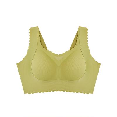 China Elastic Soft Breathable Durable Wireless Jelly Strip Bra For Everyday for sale