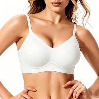 China Unnoticeable Breathable Supportive Wireless Jelly Strip Bra For Daily Wear for sale