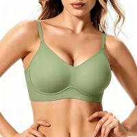 China Unnoticeable Breathable Supportive Wireless Jelly Strip Bra For Daily Wear for sale