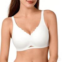 China Breathable Shaping Translucent Wireless Jelly Strip Bra For All - Day Wear for sale