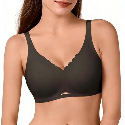 China Breathable Shaping Translucent Wireless Jelly Strip Bra For All - Day Wear for sale