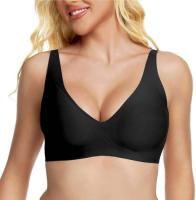 China Versatile Breathable Stable Seamless Jelly Push Up Bra For Everyday for sale