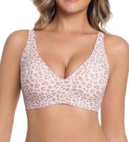 China Versatile Breathable Stable Seamless Jelly Push Up Bra For Everyday for sale
