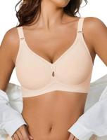 China Everyday Ventilated U - Back Shaping Jelly Push Up Bra For Lounge Sleep for sale