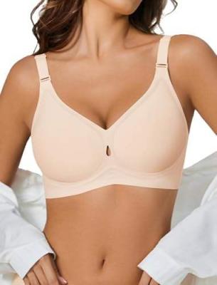 China Everyday Ventilated U - Back Shaping Jelly Push Up Bra For Lounge Sleep for sale