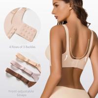 China Everyday Ventilated U - Back Shaping Jelly Push Up Bra For Lounge Sleep for sale