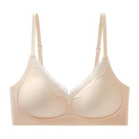 China Feminine Stretchy Bare Breathable Jelly Push Up Bra For Daily Wear for sale