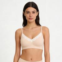 China Feminine Stretchy Bare Breathable Jelly Push Up Bra For Daily Wear for sale