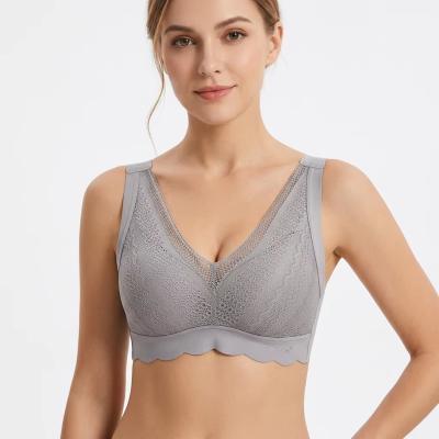 China Feminine U-back Breathable Stable Jelly Push Up Bra For Lounge Sleep for sale