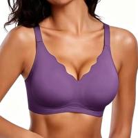 China Supportive Quick - Dry Invisible Seamless Jelly Push Up Bra For Home Workouts for sale