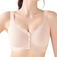 China Discreet Elegant Versatile Seamless Jelly Push Up Bra For Daily Wear for sale