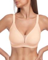 China Convertible Seamless Breathable Elastic Jelly Push Up Bra For Everyday for sale