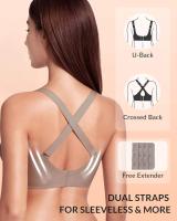 China Convertible Seamless Breathable Elastic Jelly Push Up Bra For Everyday for sale