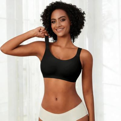 China Breathable Stable U - Back Invisible Jelly Push Up Bra For Daily Wear for sale
