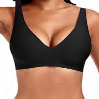 China Seamless Bare Versatile Everyday Jelly Push Up Bra For Under Tees for sale