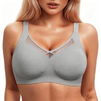 China Versatile Invisible Everyday Seamless Jelly Push Up Bra For Home Workouts for sale