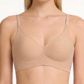 China Soft Versatile Seamless Breathable Jelly Push Up Bra For All - Day Wear for sale