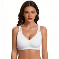 China Bare Supportive Wireless Elastic Jelly Push Up Bra For Lounge Sleep for sale
