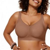 China Breathable Translucent Seamless Everyday Jelly Push Up Bra For Layering for sale