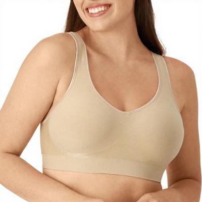 China Elastic Breathable Unnoticeable Wireless Jelly Push Up Bra For Daily Wear for sale