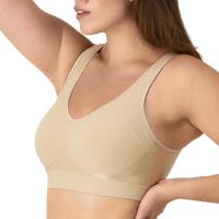 China Elastic Breathable Unnoticeable Wireless Jelly Push Up Bra For Daily Wear for sale