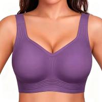 China Adjustable Convertible Support Wireless Jelly Strip Bra For Everyday Multi - Use for sale