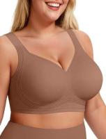 China Elastic Translucent Breathable Wireless Jelly Strip Bra For Everyday Multi - Sport for sale