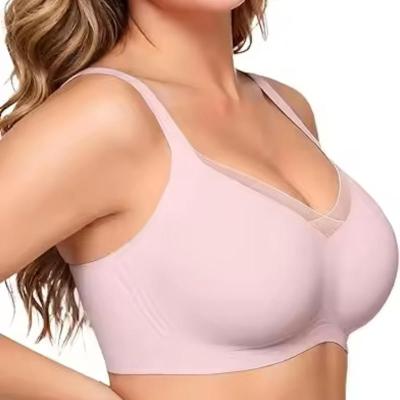 China Unshifting U - Back Invisible Wireless Jelly Strip Bra For Lounge Layering for sale