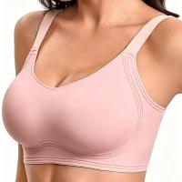 China Stable Pampering Bare Wireless Jelly Strip Bra For Under Tees for sale