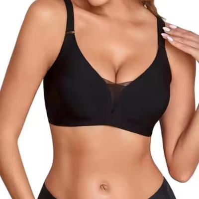 China Refreshing Adjustable Sporty Wireless Jelly Strip Bra For Home Workouts for sale