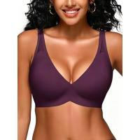 China Elegant Shaping Unnoticeable Wireless Jelly Strip Bra For Multi - Sport for sale