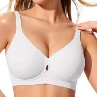 China Breathable Sculpting Sporty Wireless Jelly Strip Bra For Yoga for sale