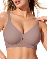 China Shaping Supportive Translucent Wireless Jelly Strip Bra For Daily Wear for sale