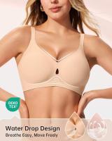 China Shaping Supportive Translucent Wireless Jelly Strip Bra For Daily Wear for sale