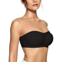 China Elastic Flattering Invisible Wireless Jelly Strip Bra For Layering for sale
