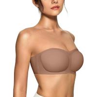 China Elastic Flattering Invisible Wireless Jelly Strip Bra For Layering for sale