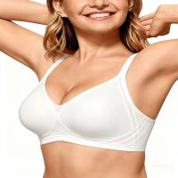China Breathable Slimming Sporty Wireless Jelly Strip Bra For Home Workouts for sale