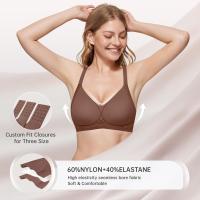 China Breathable Slimming Sporty Wireless Jelly Strip Bra For Home Workouts for sale