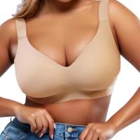 China Shaping Stable Bare Cozy Wireless Jelly Strip Bra For All - Day Wear for sale