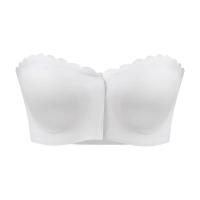 China Stretchy Invisible Everyday Wireless Jelly Strip Bra For Layering Under Tees for sale