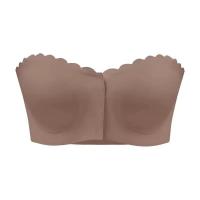 China Stretchy Invisible Everyday Wireless Jelly Strip Bra For Layering Under Tees for sale