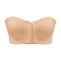 China Stretchy Invisible Everyday Wireless Jelly Strip Bra For Layering Under Tees for sale