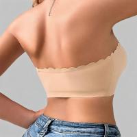 China Stretchy Invisible Everyday Wireless Jelly Strip Bra For Layering Under Tees for sale