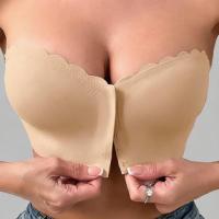 China Stretchy Invisible Everyday Wireless Jelly Strip Bra For Layering Under Tees for sale